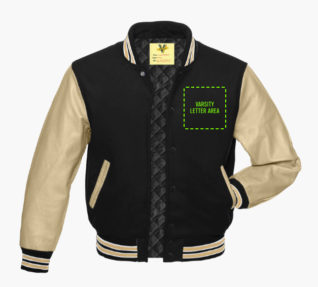 Varsity Made Golden West High School CA Letterman Jacket