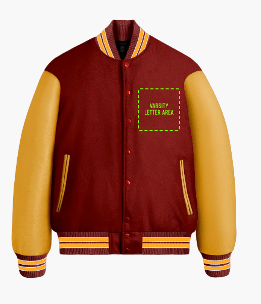 Varsity Made Cupertino High School CA Letterman Jacket