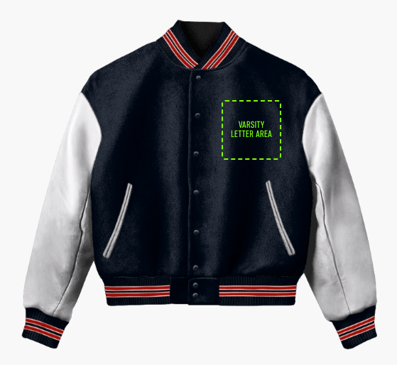 Varsity Made Montgomery High School CA Letterman Jacket