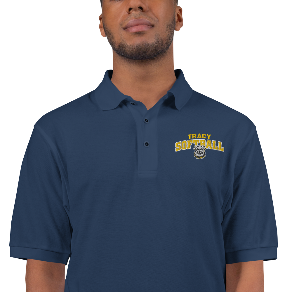 Tracy Softball New Premium Polo Shirt – Varsity Made