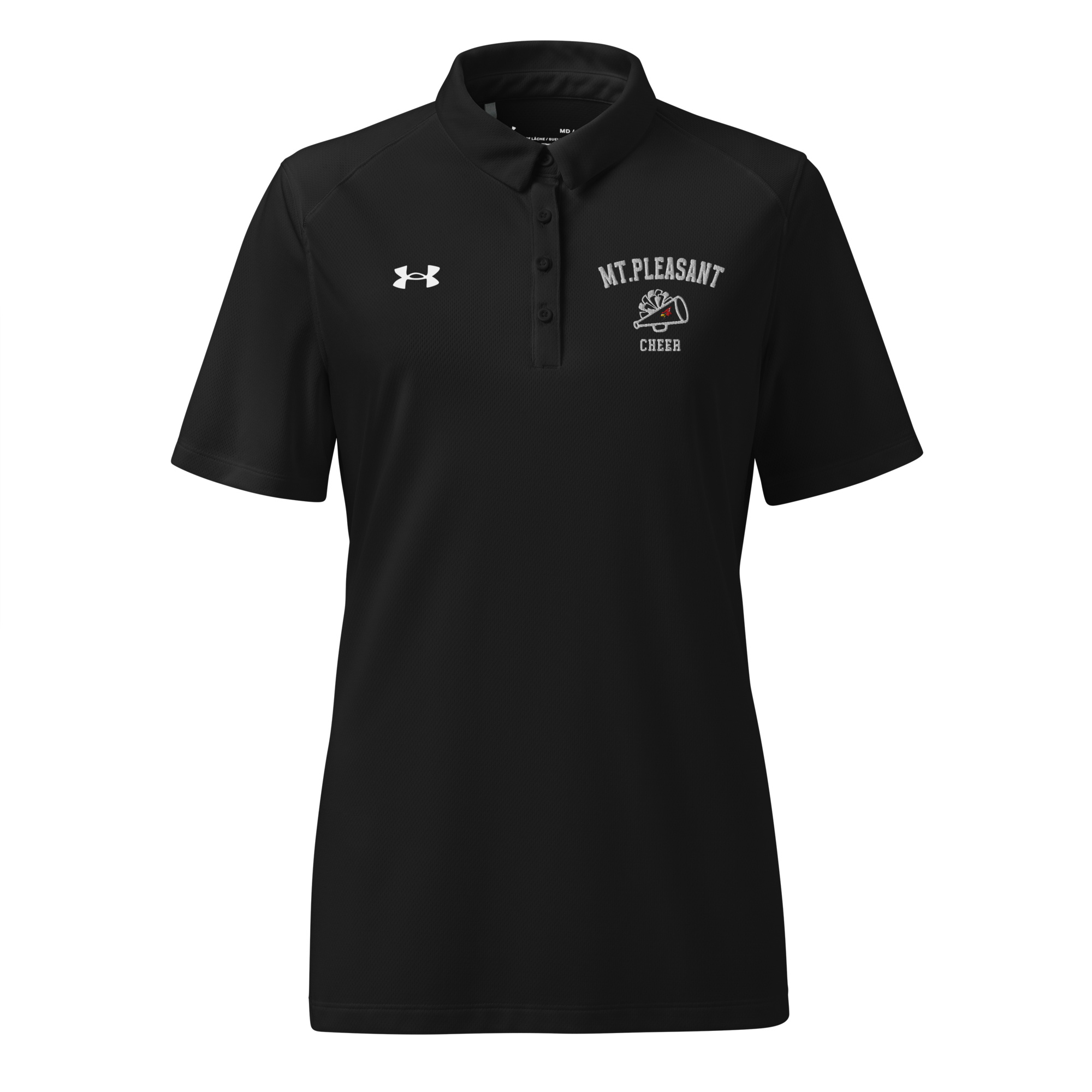 Mt. Pleasant Cheer- Under Armour® women’s polo – Varsity Made