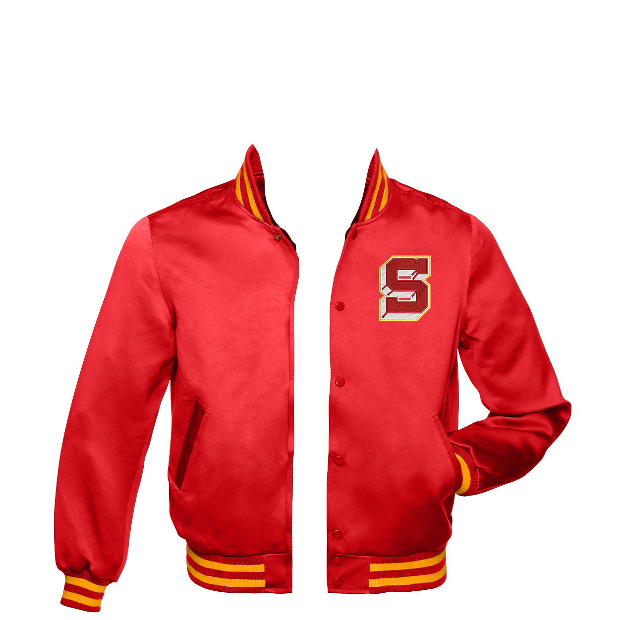 Varsity Made Santa Fe Christian High School CA Bomber Jacket